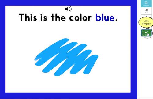 Identifying the Color Blue Using Boom Cards™ | Digital by Just Julie Shop