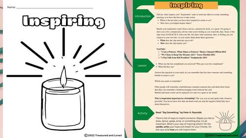 THINK an Elementary Behavior Reflection Worksheets and Discussion Guides