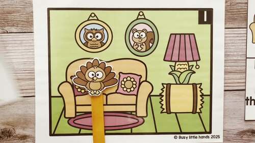 Positional Words- Turkeys- Thanksgiving - Preschool, Kindergarten ...