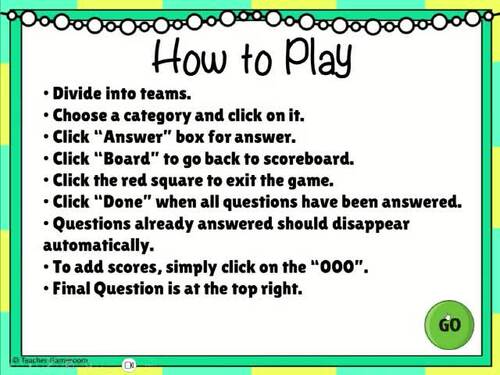 Canadian Money Review Game - Game Show - Money Games - Money Activiites