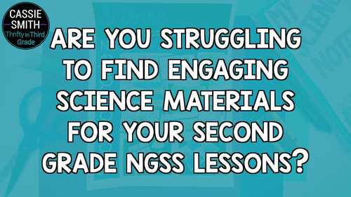 2nd Grade Science Bundle Activities Curriculum Interactive Notebook NGSS