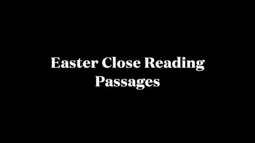 Easter Close Reading Passages & Questions | Traditions Differentiated ...