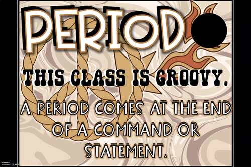 Western Coffee Shop Sentence Structure Posters and Writing Displays