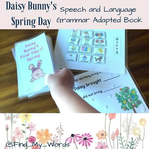 Past & Present Tense Irregular Verbs Adapted Books and Grammar Activity ...