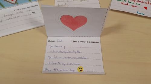 Valentine´s Day Craftivity: Lighting Heart by The Super Classroom