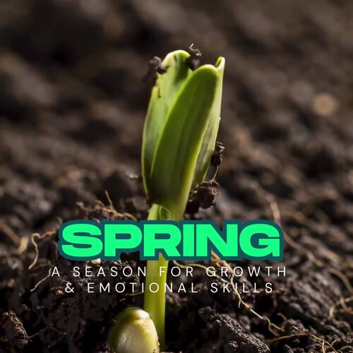Spring Therapy Worksheets for SEL: Grounding Exercises, Growth Mindset ...