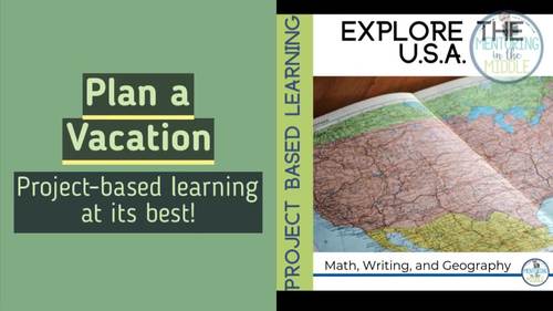 US Geography Road Trip - Plan a Vacation - Map Skills - Digital Travel ...