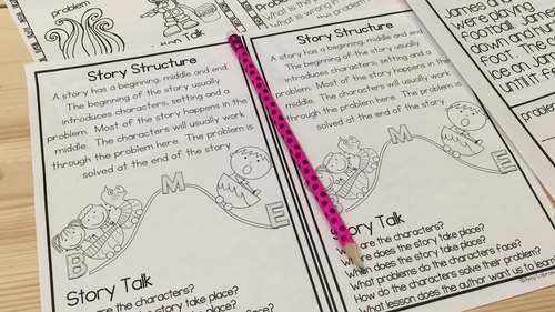 Structure Of Stories RL.2.5 by Amy Labrasciano | TpT