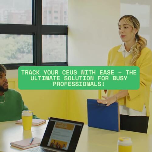 CEU Tracker Google Docs Template | Editable and Digitally Fillable