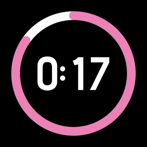 Visual Countdown Timers with Progression Circle for Class Slides PASTEL ...