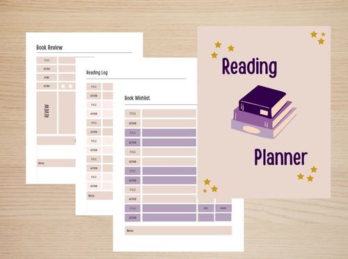 Magic Themed Reading Planner by Anna VanderPluym | TPT