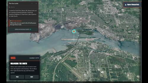 US Steel Industry History Interactive Map & Timeline | Digital Activity