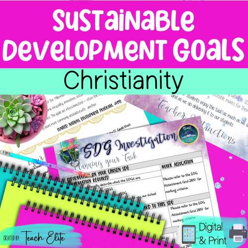 Sustainable Development Goal Lesson and SDG project, Project Based ...