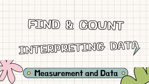 Representing & Interpreting Data: Find, Count, & Solve | No-Prep ...