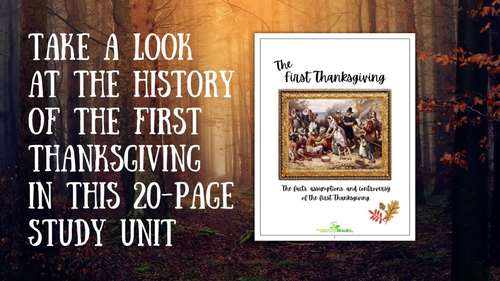 The First Thanksgiving | American and Native American History | TPT