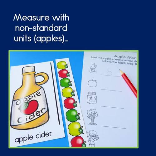 Apple Measurement Activities with Nonstandard and Standard Units Math ...