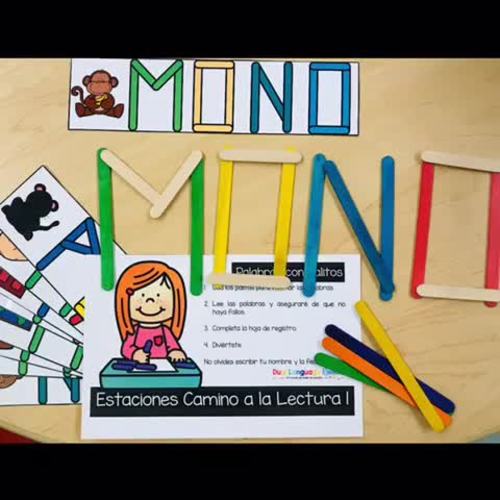 Estaciones de Trabajo Camino a la lectura Unidad 1 (FONETICA) | TpT