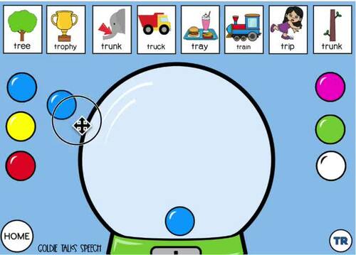 Gumball Articulation R Blends Boom Cards | Speech Therapy by ...