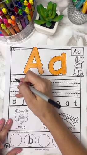 Spanish Alphabet Worksheets | Actividades para el Alfabeto | El Alfabeto
