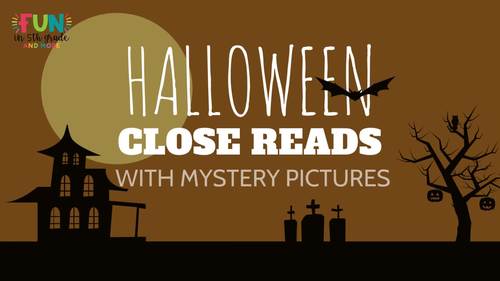 Halloween Reading Comprehension Passages - Close Reading Activities