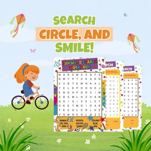 Word Search Puzzles Workbook | Vocabulary & Spelling Activity | Early ...