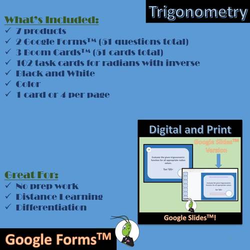Evaluating Inverse Trigonometry Functions Unit Circle Google, Boom and ...