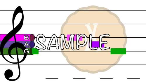 Hot Cross Buns - Treble Clef Recorder Play Along [GAB] by Mr G Music Tech