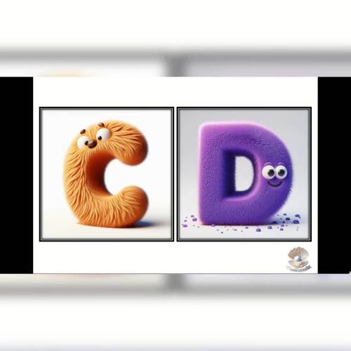 Alphabet cards | Printable Funny ABC Cards by Margaryta Bondarenko