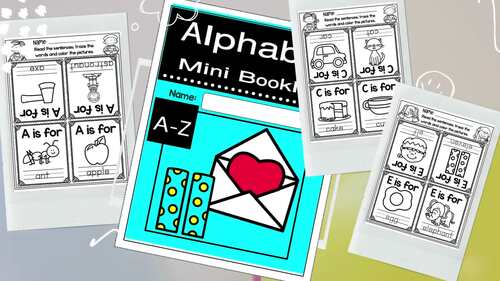Alphabet Mini Booklets learning opportunities by FUN SKILLS STUDIO ENGLISH