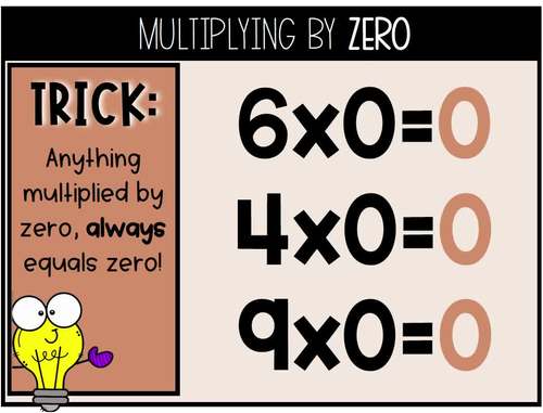 Multiplication Tricks Posters by Boho Brains | TPT