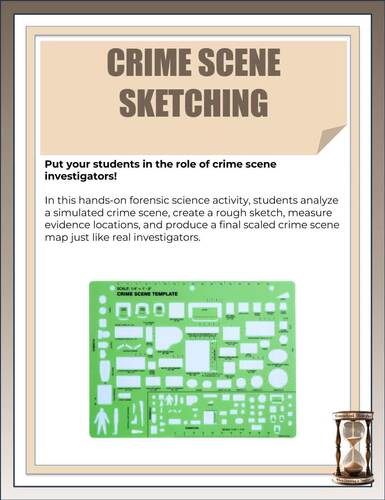 Crime Scene Sketching & Mapping Activity | Forensic Science Lab | TPT