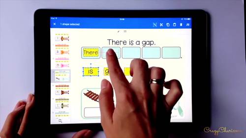 CVC Word Sentences for Google Classroom | Distance Learning by ...
