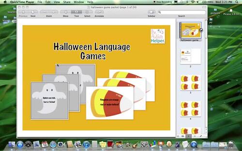 Halloween Game Set: Real or Make-Believe & Fact or Fiction | TPT