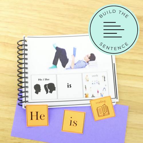 VERBS... Adapted Book by AdaptEd 4 Special Ed | Teachers Pay Teachers