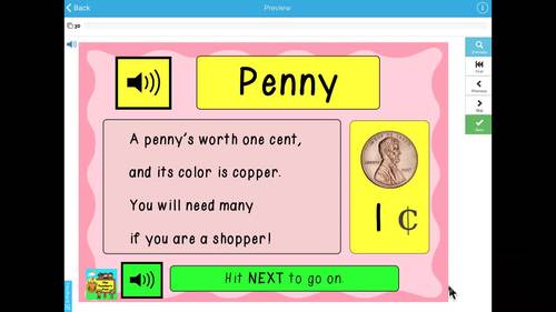 Boom Cards Math Money Coin Counting Penny Nickel With Sound Digital Center