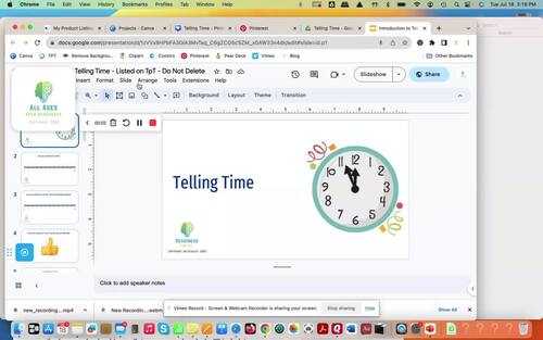 Customizable Telling Time Worksheets: Scaffolded Analog Clock Practice PDF