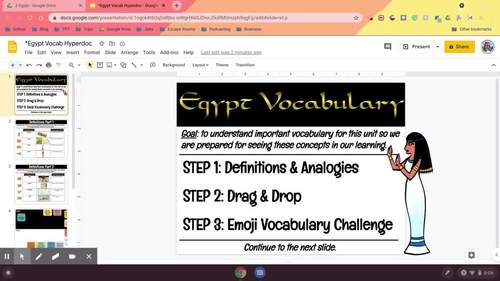 Ancient Civilizations Vocabulary Activities by Oh the Humanities