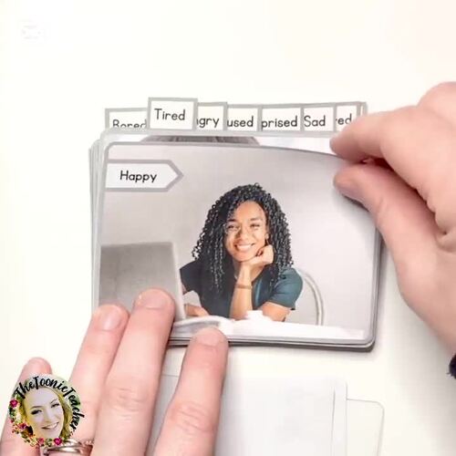Real-Life Emotion & Feeling Identification Photo Flashcards | Special ...