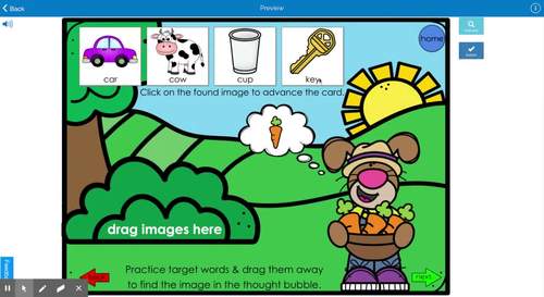 Boom Cards Digital Springtime Articulation Activities for K, G, F and V