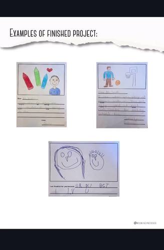 Sub Plans Made Easy - The Thank You Book - Literacy/Writing Emergency ...