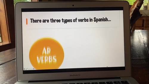 Present Tense Conjugation in Spanish (Animated Presentation) DISTANCE ...