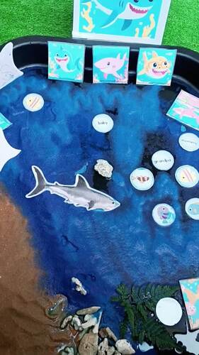 Ocean Sensory Bin, Baby Shark Preschool Activities, Pirate Treasure ...