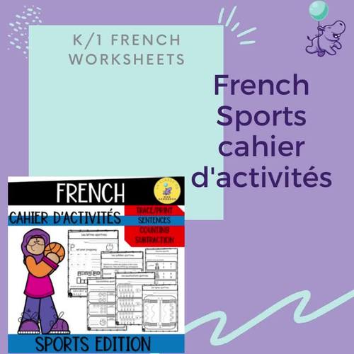 cahier d'activités sportifs I French Sports Worksheets I Vol.2 | TPT