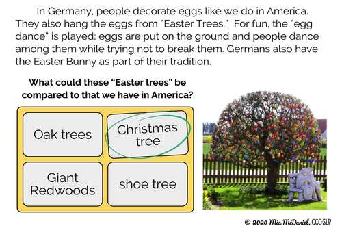 Easter Around the World Reading Comprehension BOOM CARDS™ Passages ...