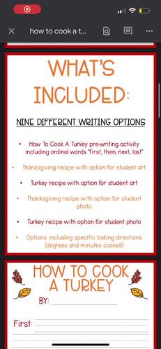 Thanksgiving Pre-Writing Pack by Brianna's Little Learners | TPT