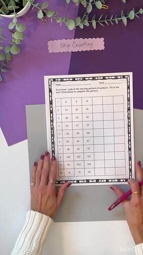 Skip Counting, 2 NBT.2, skip count by 2's, 5's, 10's, 100's by BXC ...