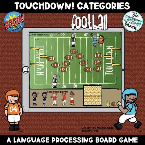 Football Language Processing BOOM cards™ Bundle by The Speech Shack