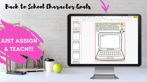 Back To School Activities Goal Setting Character Education Middle High ...