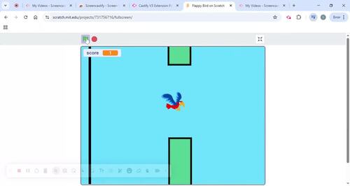 Flappy Bird Coding Project – Scratch Game Design Activity for Beginners