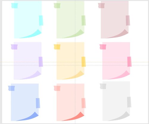 Note Paper 1 Vector Clipart, Sticky note clip art, Note pad clip art ...